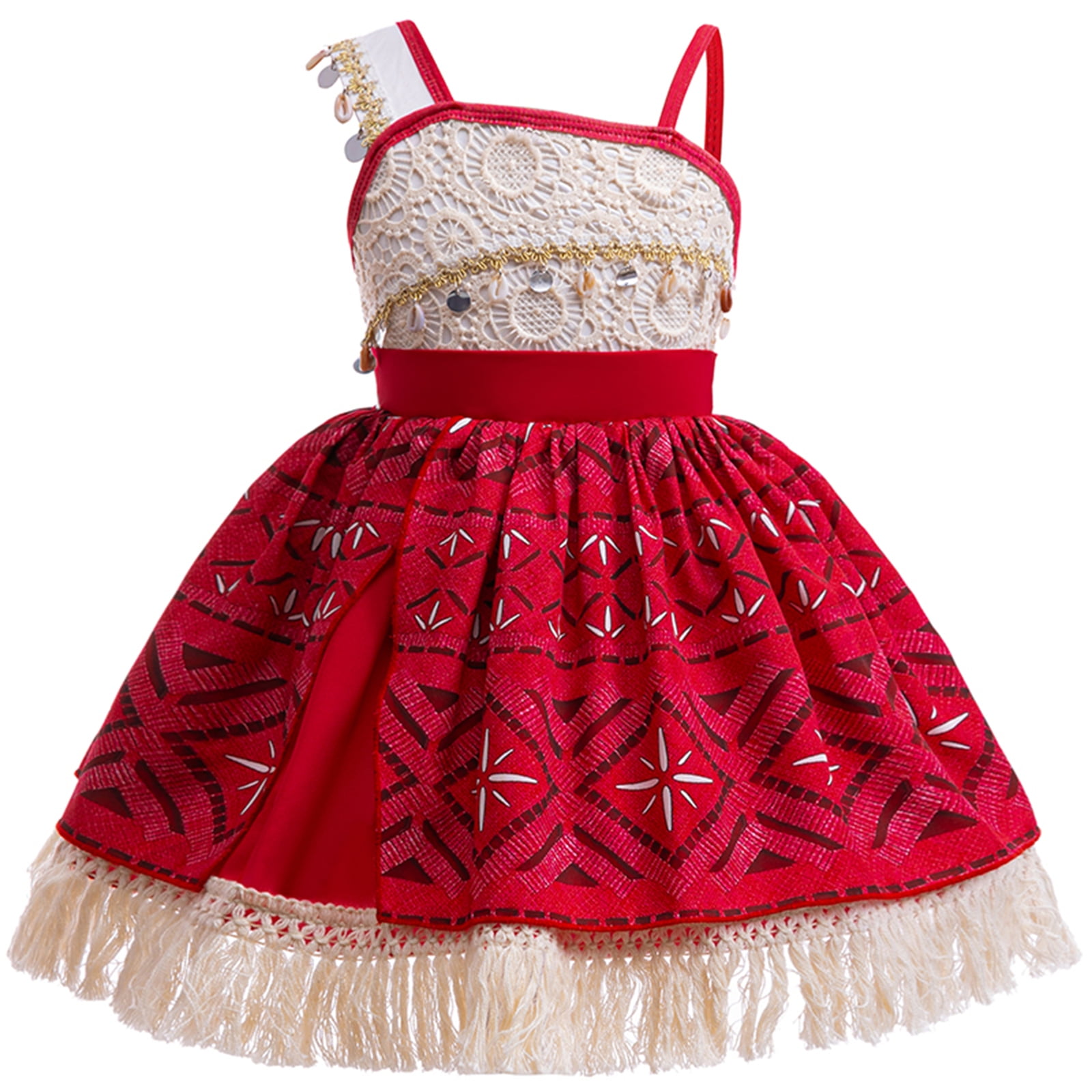 HAWEE Princess Moana 2 Dress Costume for Girls Adventure Outfit Island ...
