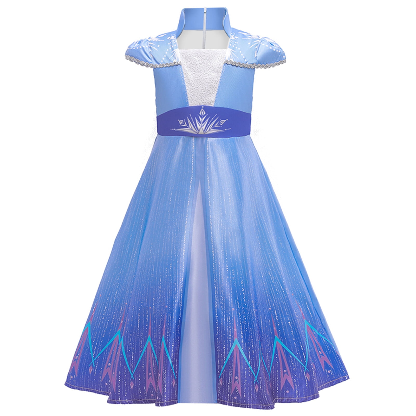 HAWEE Princess Snow Princess Elsa Fancy Costume Halloween Cosplay Dress ...