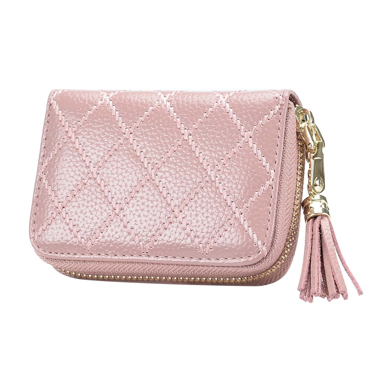 HAWEE RFID Credit Card Wallet for Women Accordion Genuine Leather 15 ...