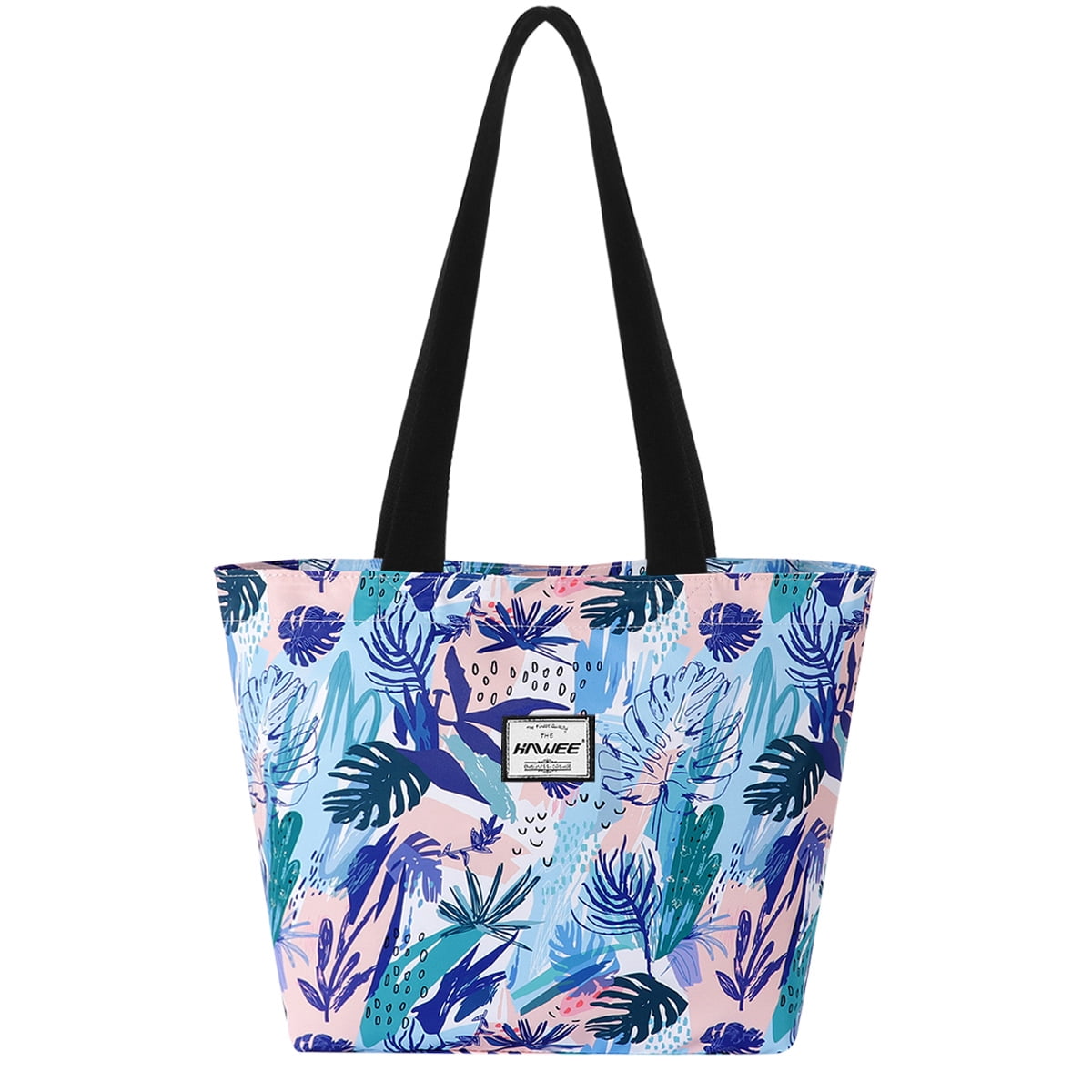 HAWEE Shoulder Tote Bag with Zipper for Women Inside Mesh Pocket Heavy ...