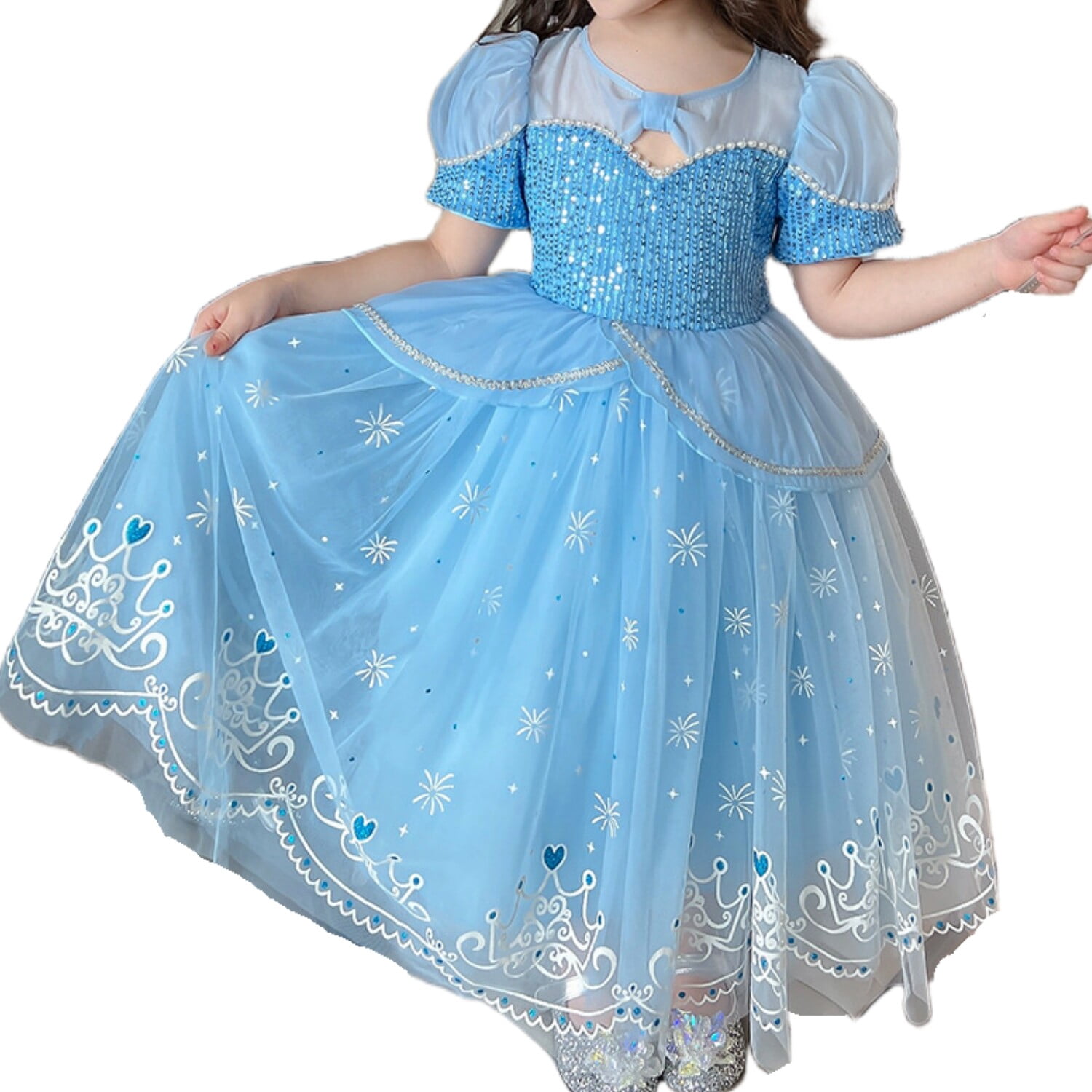 HAWEE Toddlers & Girls Halloween Princess Role Play Dress Christmas ...
