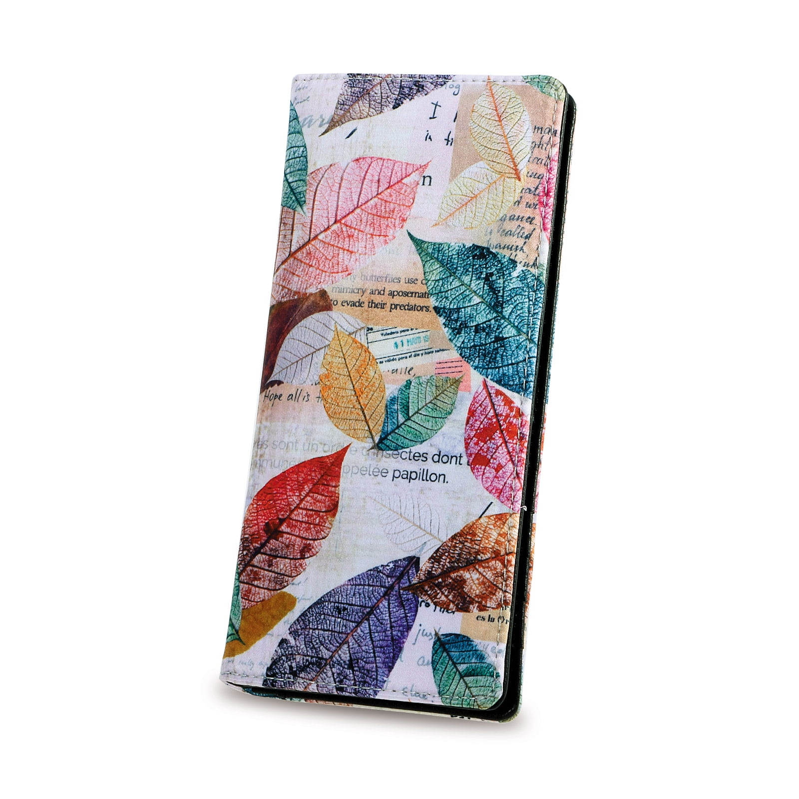 HAWEE Ultra Slim Wallet Bifold Long Wallet Polyester Purse Card Holder ...