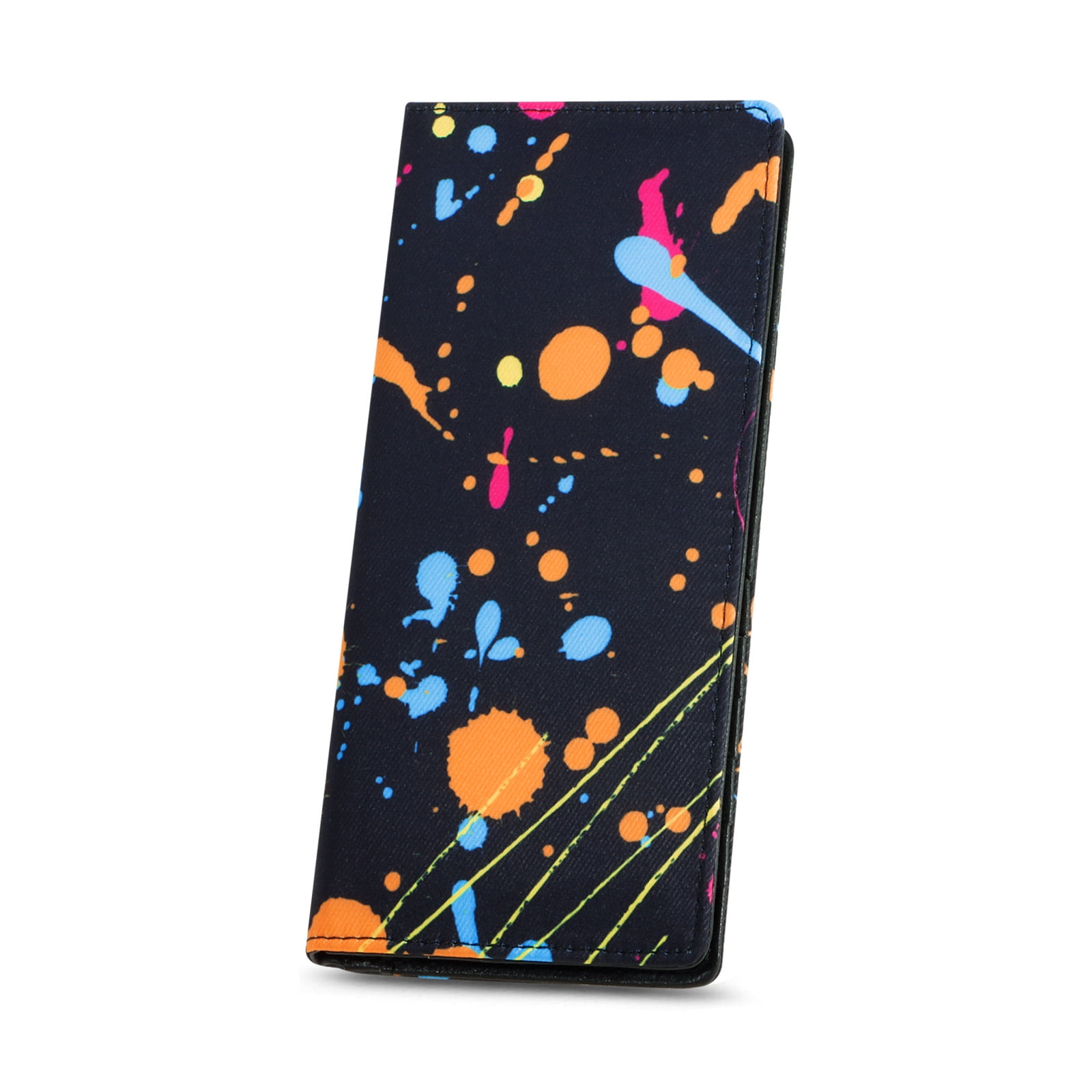 HAWEE Ultra Slim Wallet Bifold Long Wallet Polyester Purse Card Holder ...