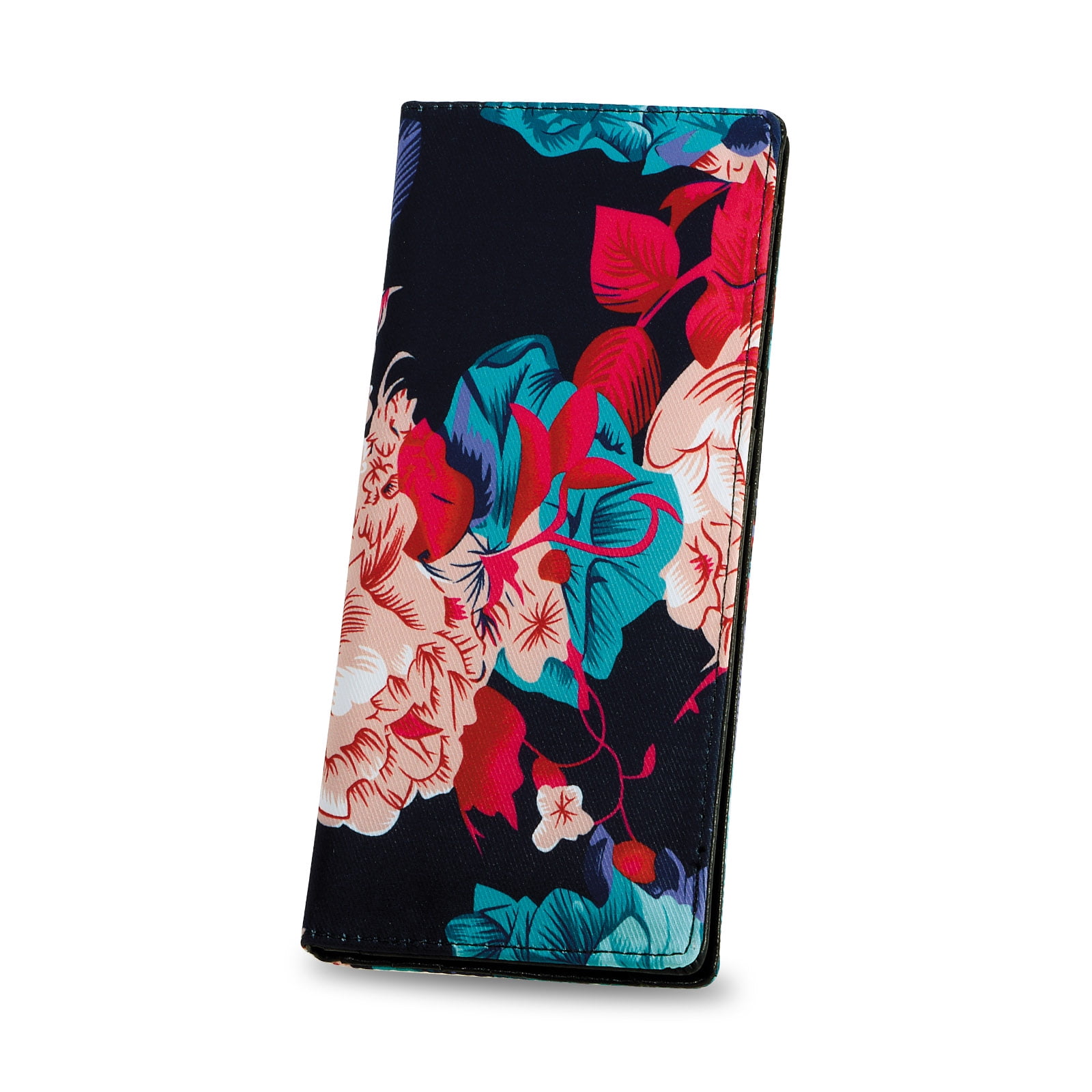 HAWEE Ultra Slim Wallet Bifold Long Wallet Polyester Purse Card Holder ...