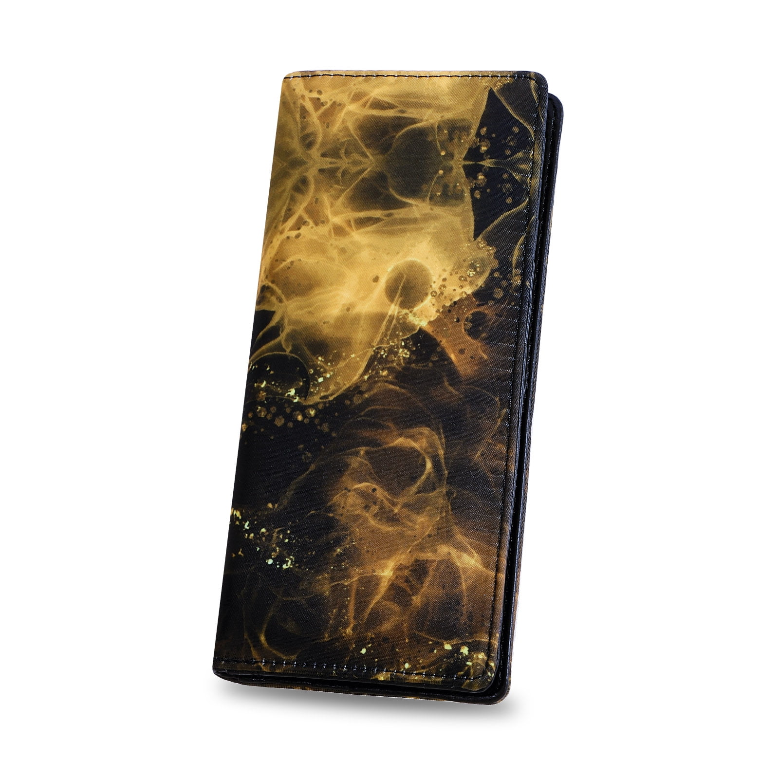 HAWEE Ultra Slim Wallet Bifold Long Wallet Polyester Purse Card Holder ...