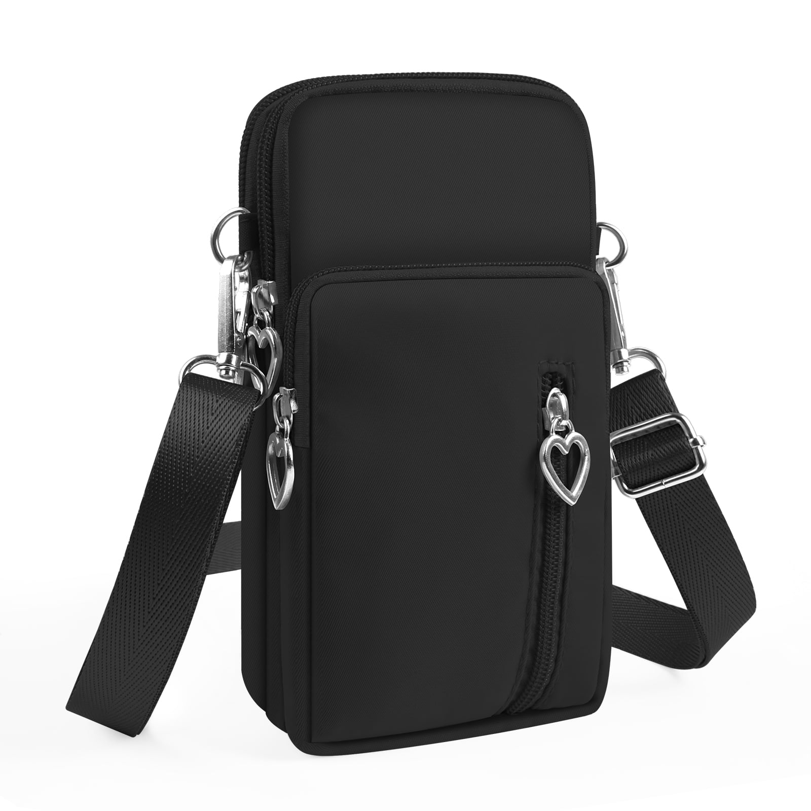 HAWEEL Mini Crossbody Vertical Zipper Pouch Phone Case Bag - Walmart.com