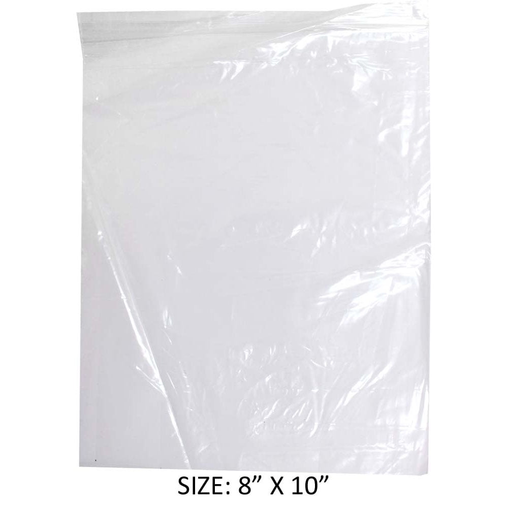 HAWK 1000 Count Plastic Resealable Bags | 8" x 10" (20.3 cm x 25.4 cm ...