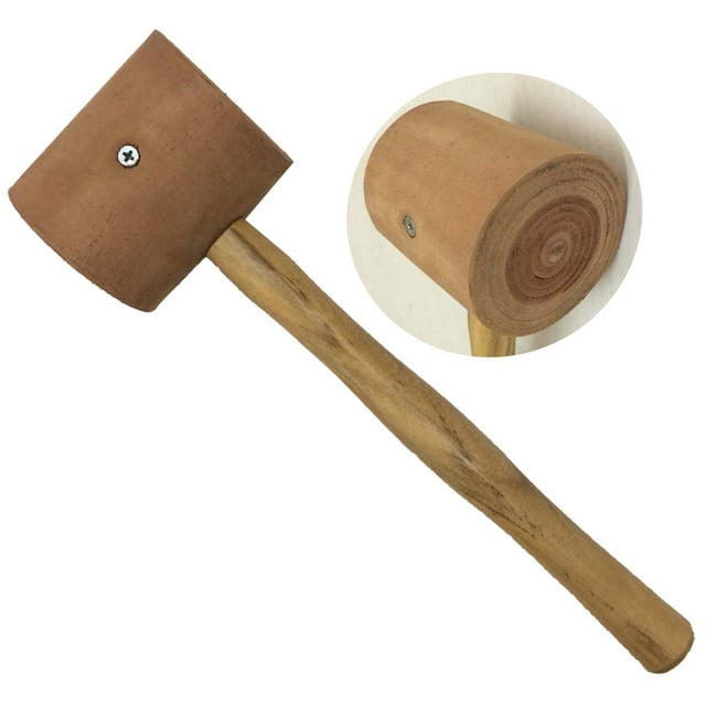 HAWK 13" Rawhide Mallet | Dual-Ended | Gentle Touch for Jewelers ...