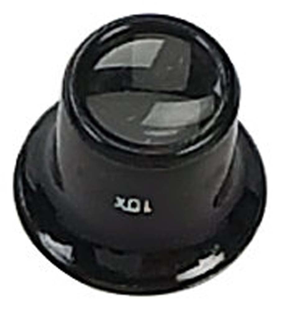 HAWK (2 Pack) 10x Black Plastic Economy Loupe | Durable & Lightweight ...