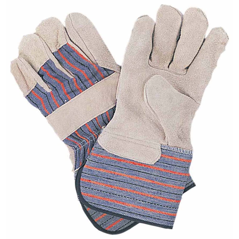 HAWK (2 Pairs) Men's 12" (30.5 cm) Suede Leather Work Gloves | Size ...