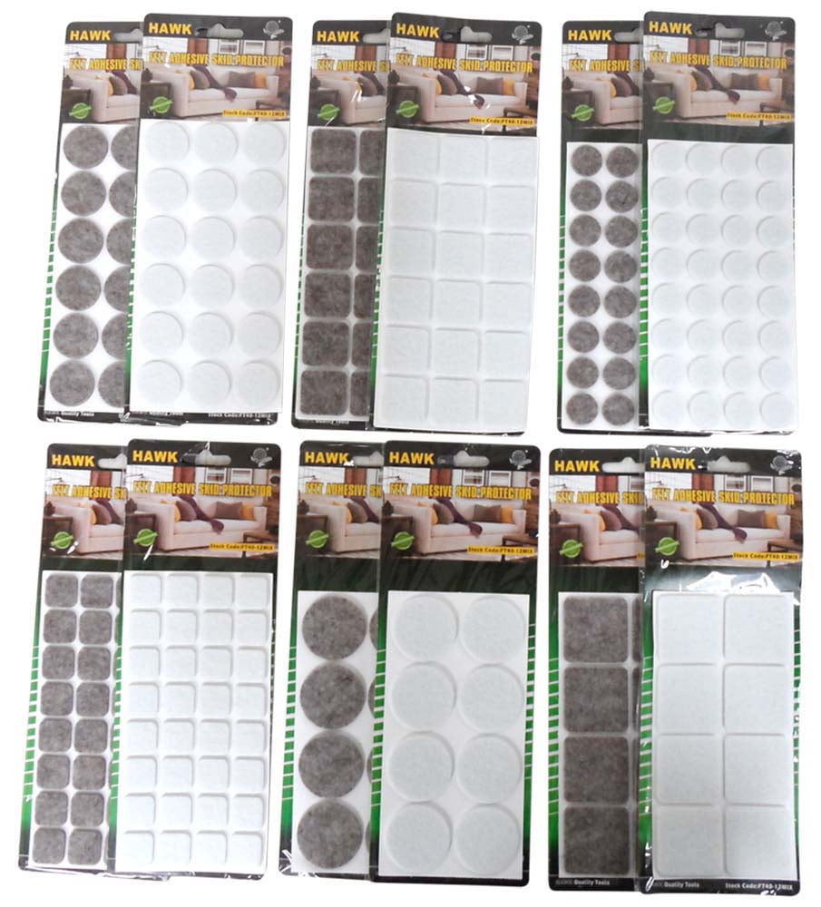 HAWK 232 Piece Self-Adhesive Floor & Furniture Protectors Set ...