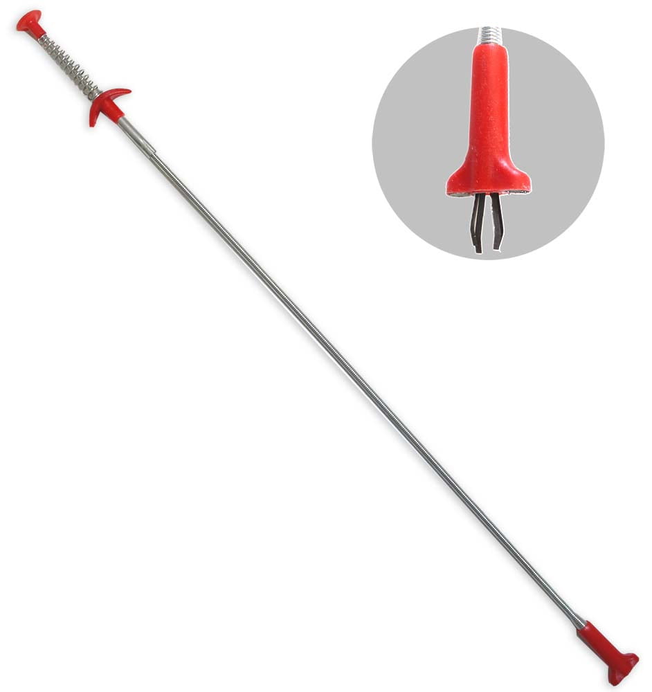 HAWK 24" Long Handle 2-in-1 Grabber Pick-Up Tool | Magnetic & Claw ...