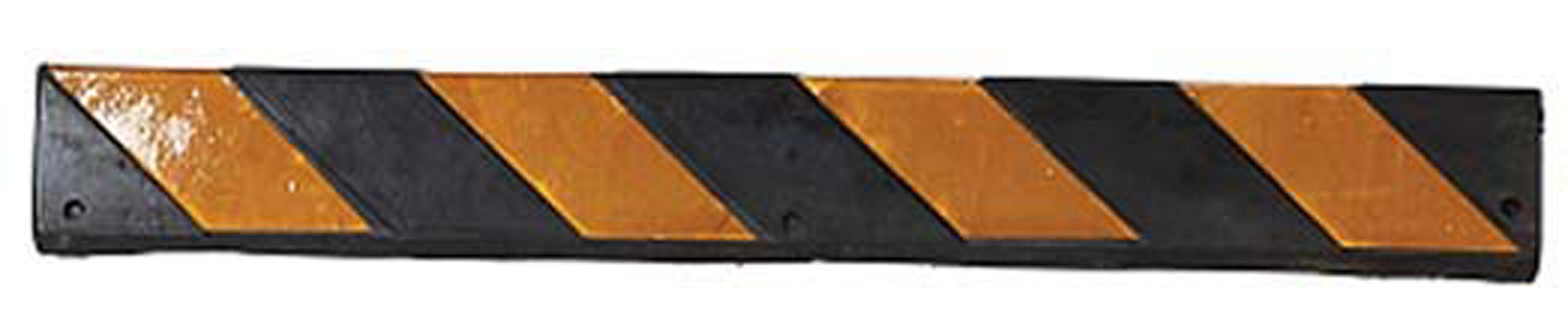 HAWK 3" x 31" Rubber Wall Protector | Bright Yellow Reflectors for ...