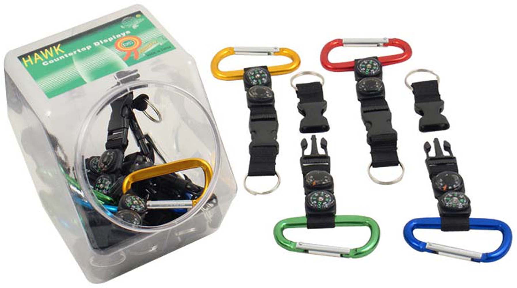 HAWK 30 Piece 3-in-1 Snaphook Set | Countertop Display Jar Included ...