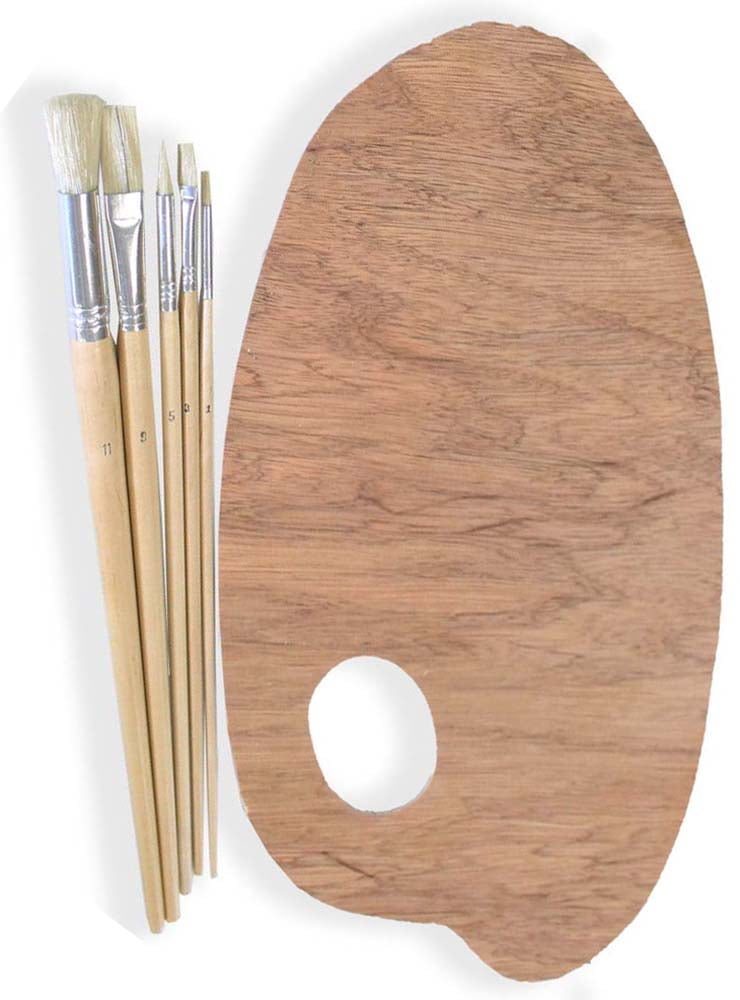 HAWK Artist's Extra Long Handled Paint Brushes 11" (28 cm) - 13" (33 cm ...