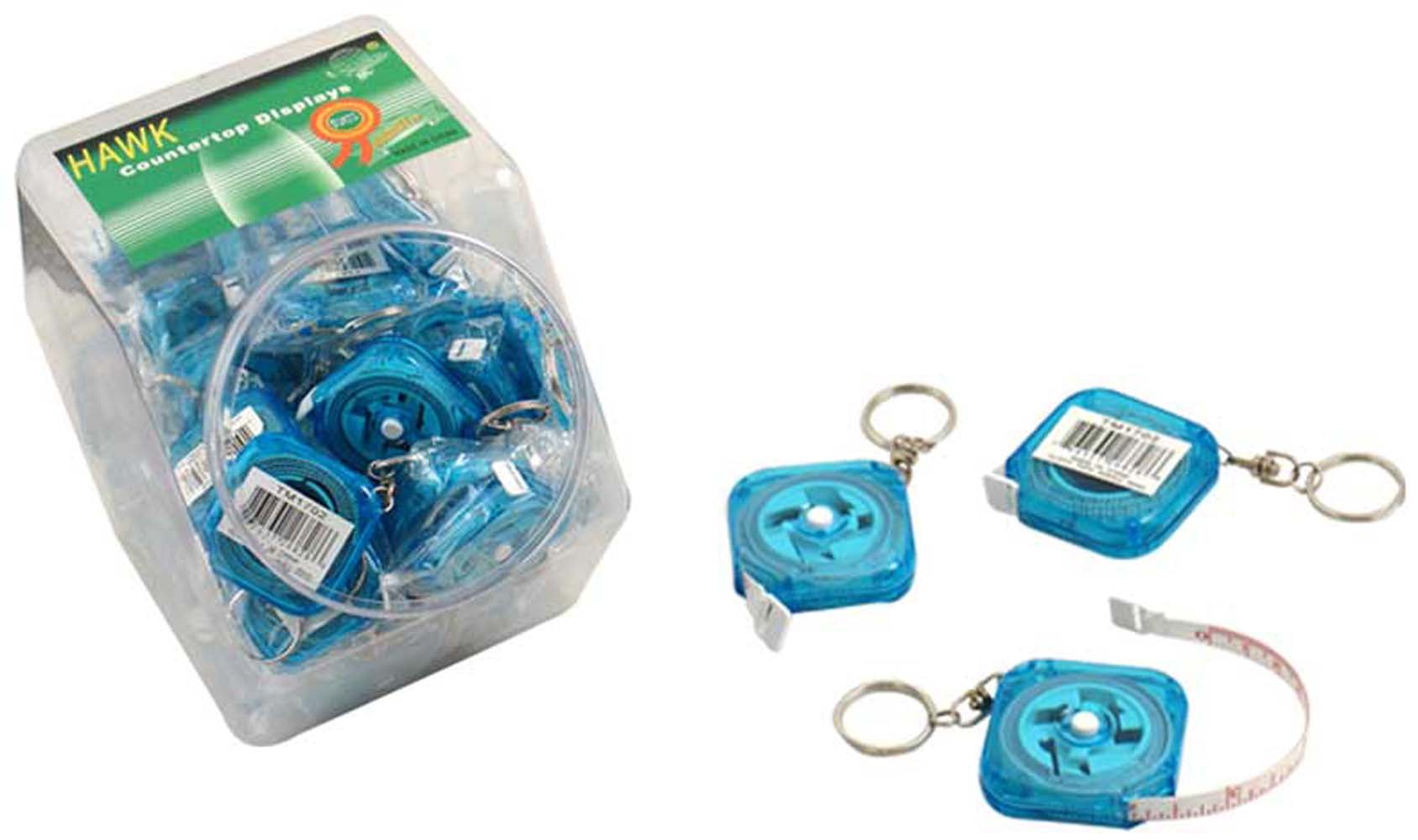 HAWK Display Jar | 50 Cloth Measuring Tapes | 5' (1.5 m) Length | Clear ...