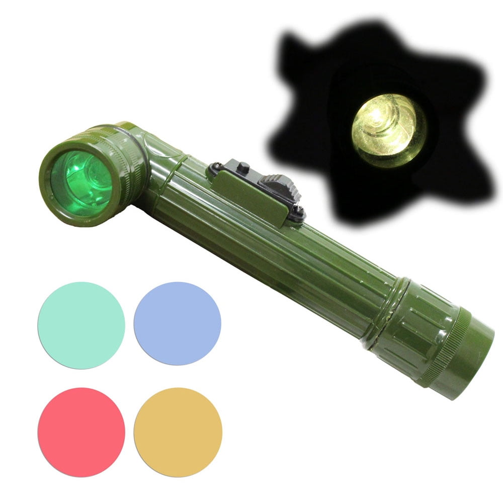 HAWK Military-Style Camouflage Flashlight | 6.25" (15.9 cm) | 4 ...