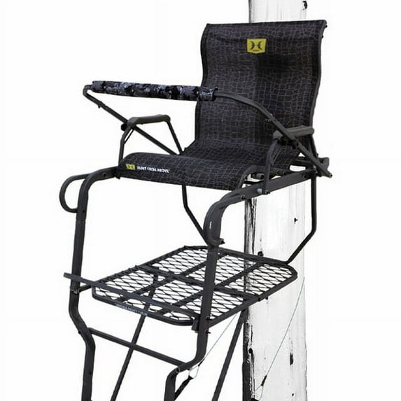 HAWK SASQUATCH 1.5 MAN W/ HERCULES LADDER STAND TREESTAND - Walmart.com