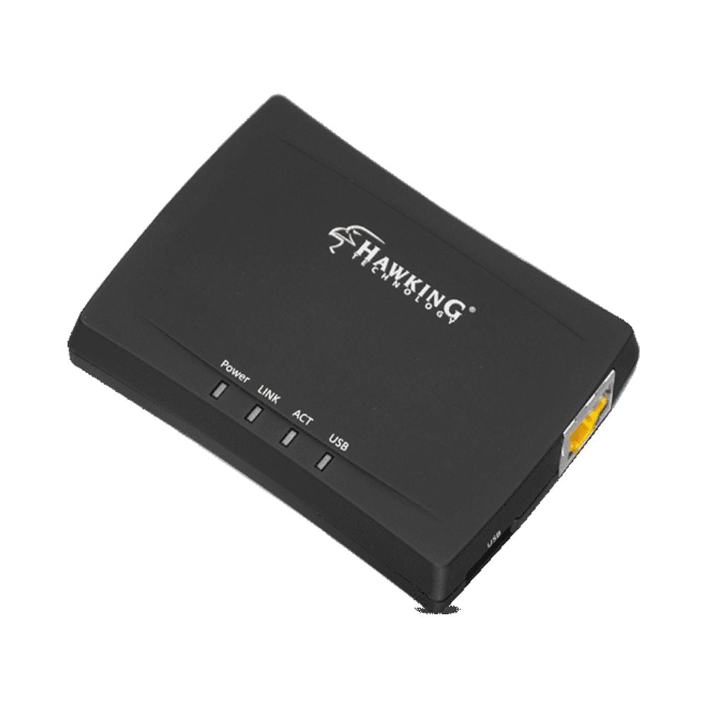 HAWKING HMPS1U 1PORT USB 2.0 PRINT SVR COMPATIBLE W/MULTIFUNCTION ...
