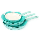 HAWOK Aluminum Pressed Aluminum Frying Pan set - Walmart.com