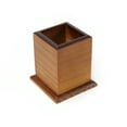 HAWOK Wood Toothpick Holder, Square Toothpick container, for Home ...