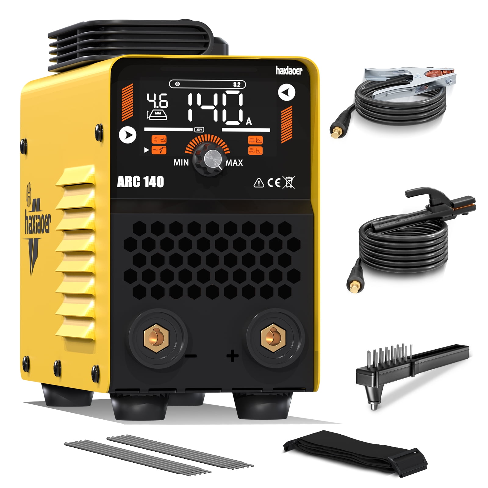 HAXIAOER ARC140 120A 110v portable professional welding machine ...