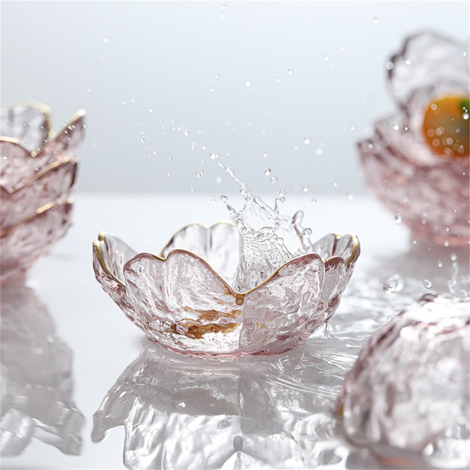 HAXIHA Mini Bowls Glass Bowls For Kitchen Prep Dessert Dips And Candy Dishes Stackable Dishware ...