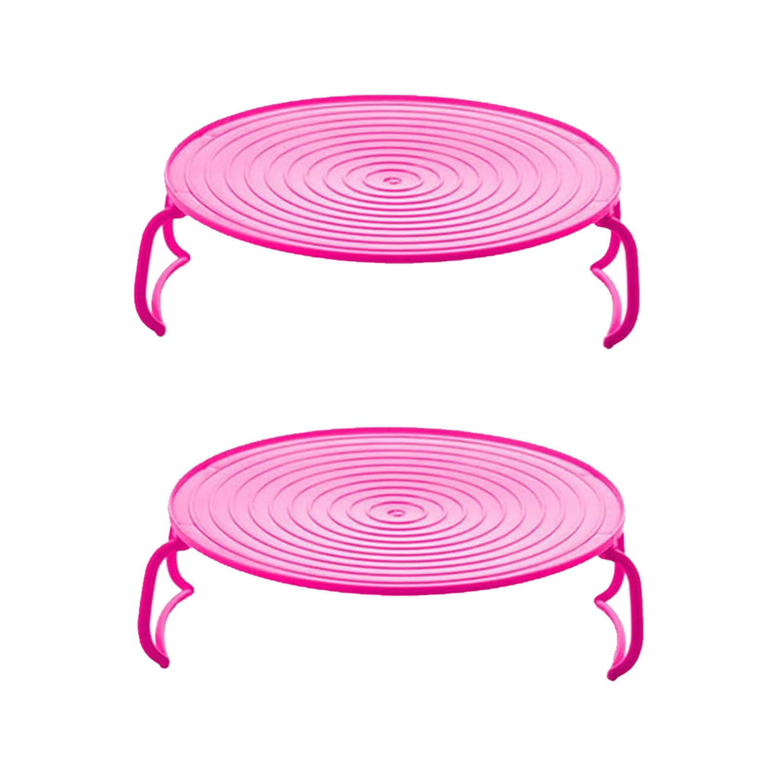HAXMNOU Dish Racks for Kitchen Counter 2pcs Microwave Folding Tray ...