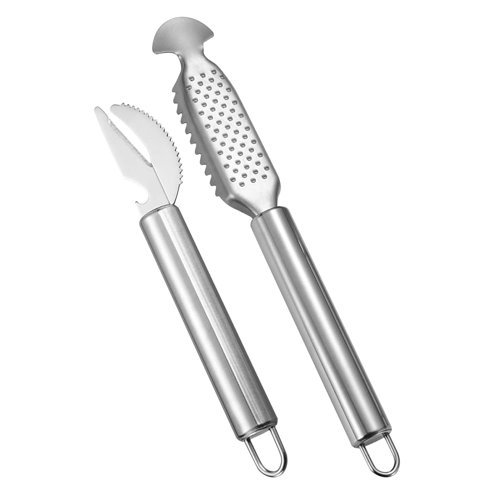 HAXMNOU Fish Cleaning Kit Fish Descaler Tool Double Line with Ginger ...