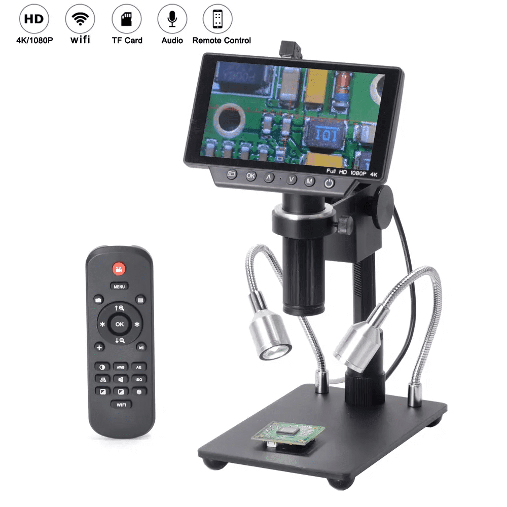 Hayear 16MP 4K HDMI-Compatible 60FPS USB WIFI 5 inch Screen with 150X C ...
