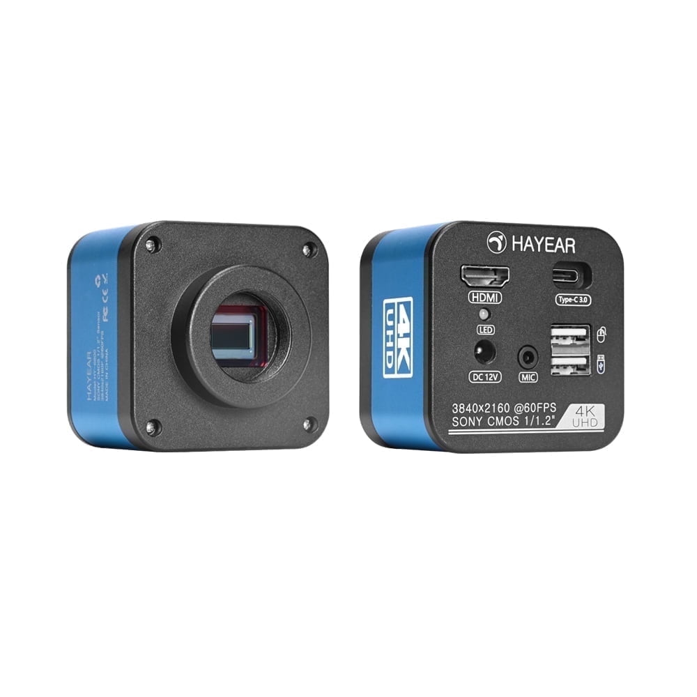HAYEAR 4K 8MP 60FPS 1/1.2" Sensor UHD Measuring Digital Electronic ...