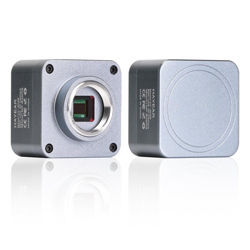 HAYEAR 8MP 4K 1/1.8 inch Sensor Microscope Camera UVC USB Measurement ...