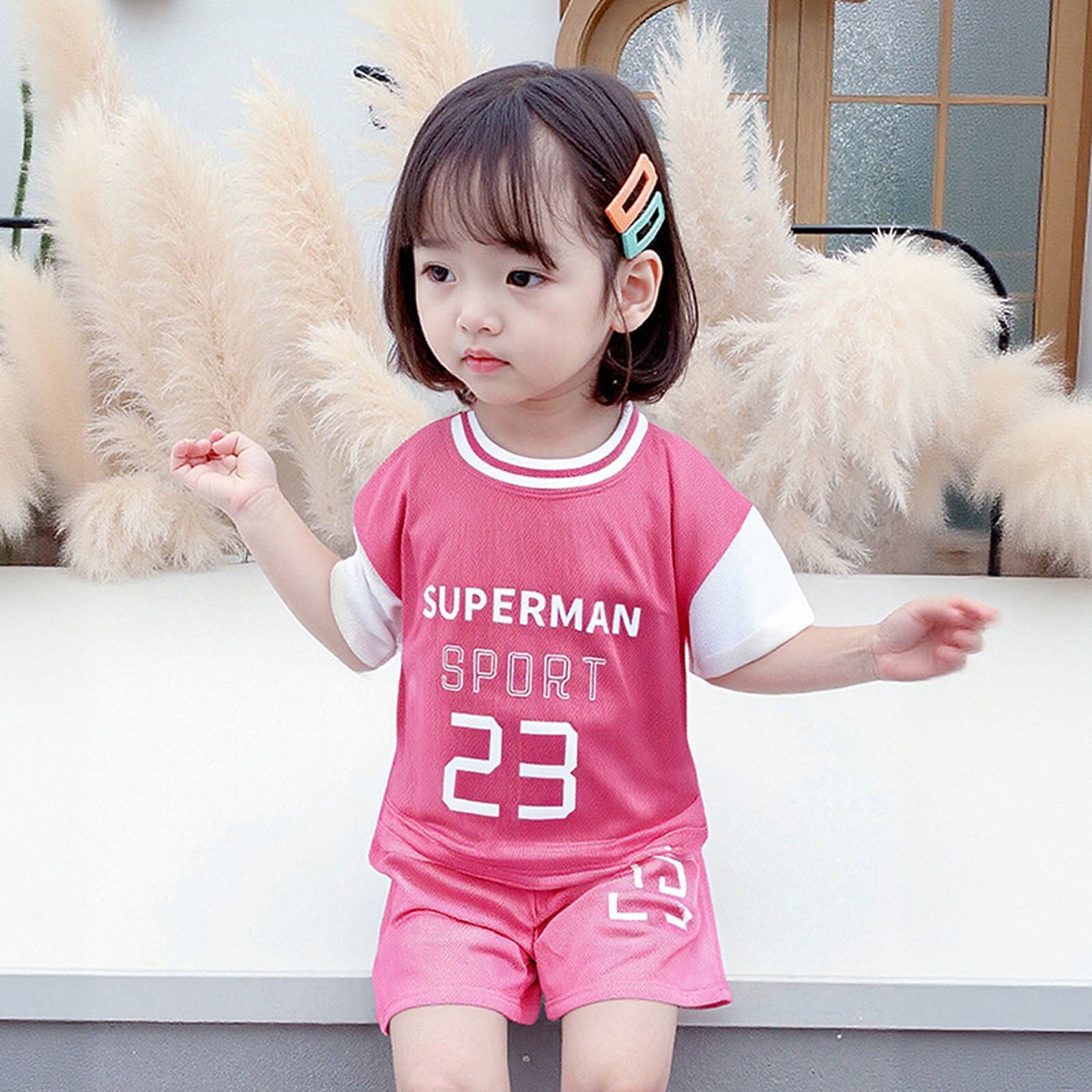 HAYIMI Child Boys Summer Outfits 2 Piece Set Casual O-Neck Short Sleeve ...