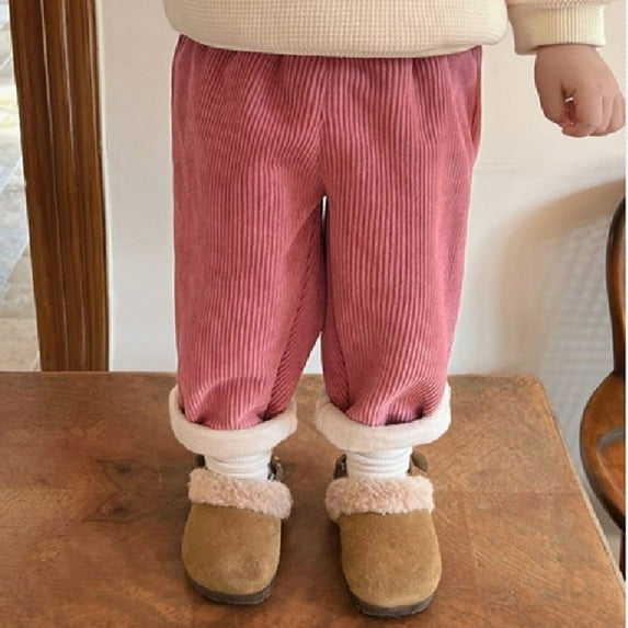 HAYIMI Child Pants Warm Inner Boys' Casual Pants Toddlers Kids Cozy ...