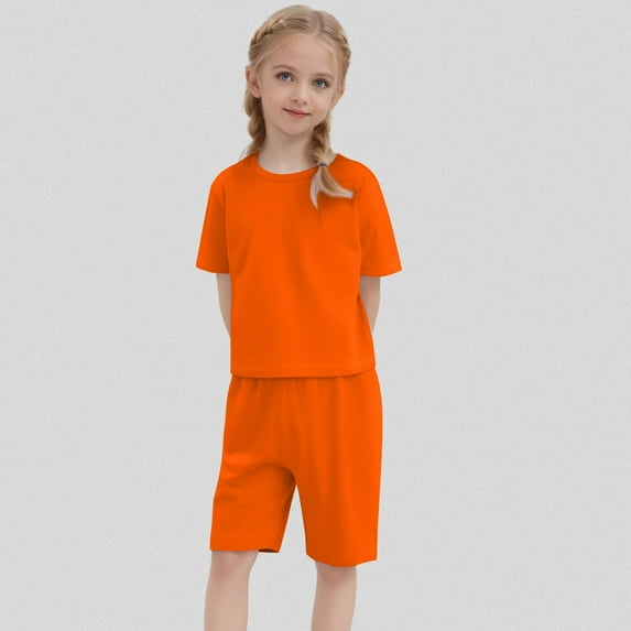 HAYIMI Child Toddler Kids Baby Boy Girl Solid Color Pullover Short ...