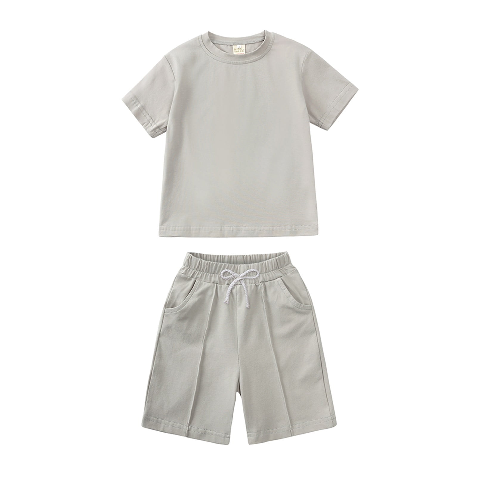 HAYIMI Child Toddler Kids Baby Boys Girls 2 Piece Tracksuit Summer ...