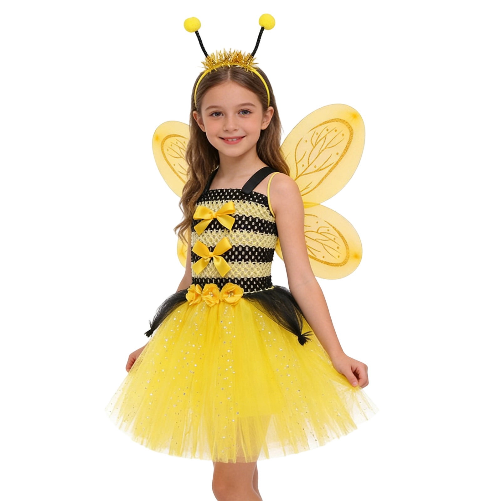 HAYIMI Child Whimsical Girls Easter Stage Dress For Kids Cute Theme ...