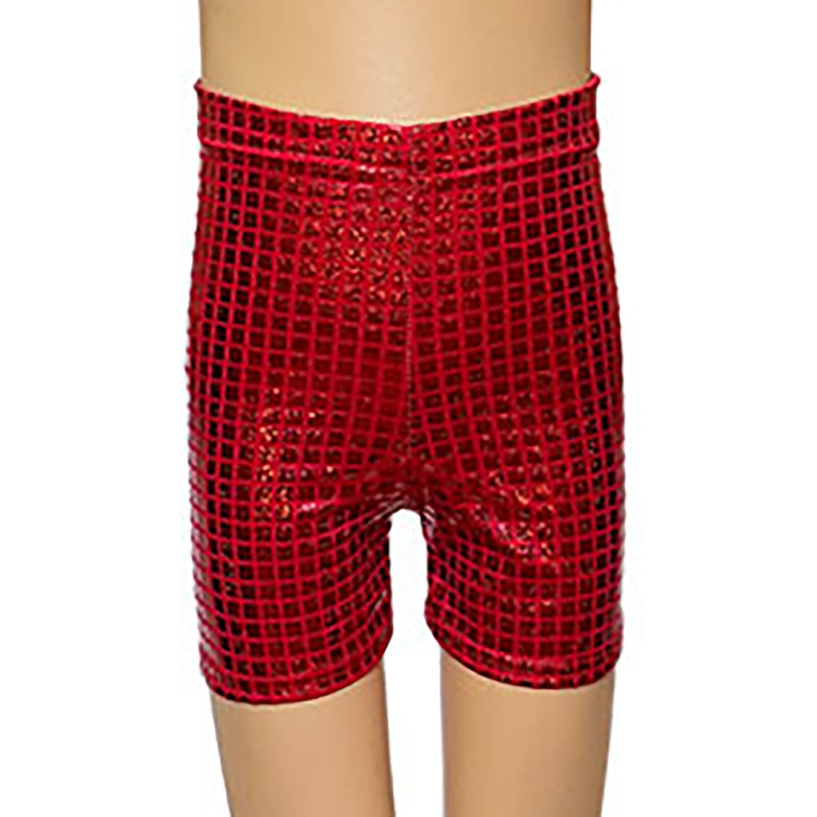 HAYIMI Kids Block Shorts Sequin Children Dance Ice Cream Shorts Attend ...