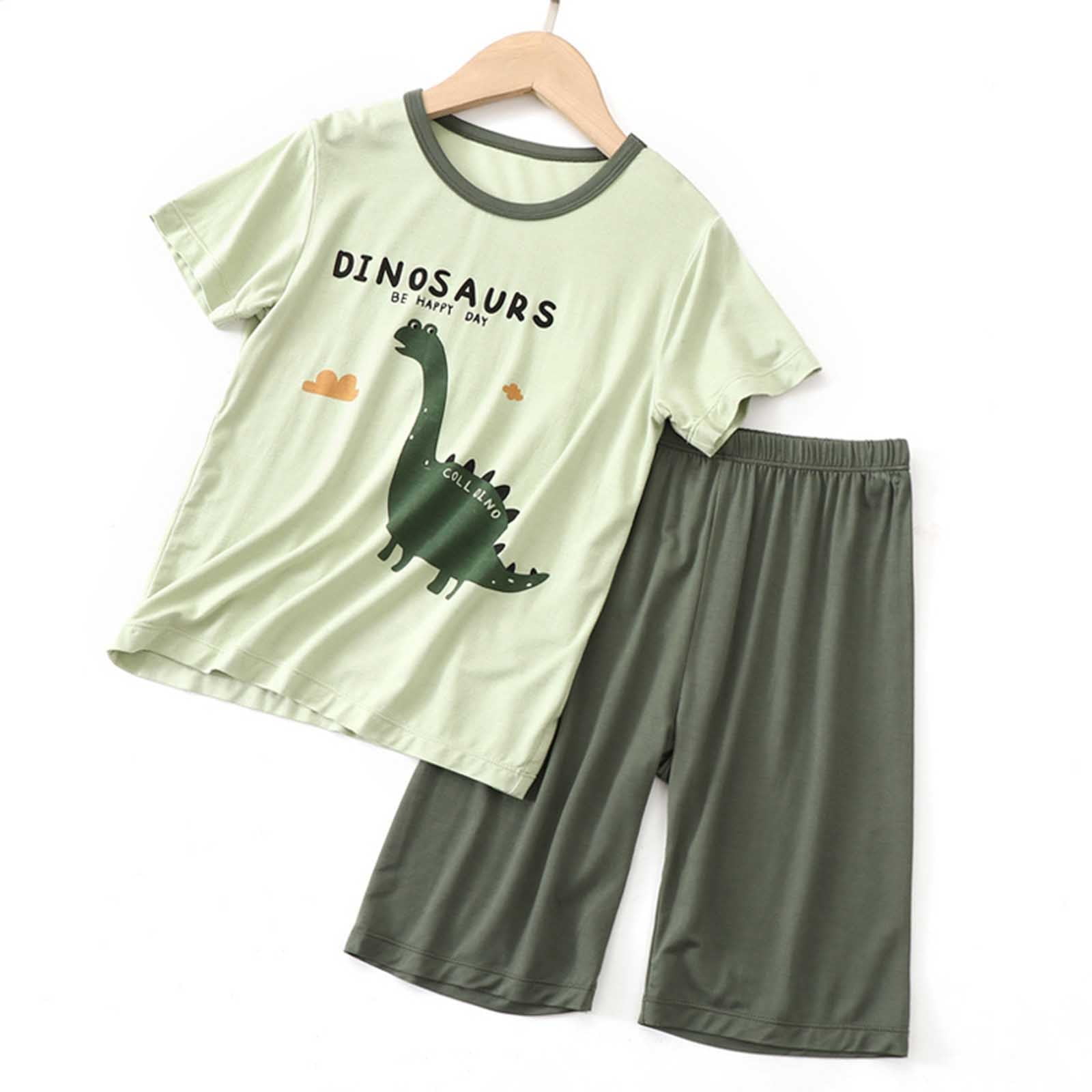 HAYIMI Kids Boys Outfit Sets Comfortable Playwear Casual And Sleep ...