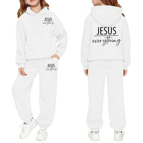 HAYIMI Kids Floral Print Matching Outfit For Girls Comfortable Casual ...