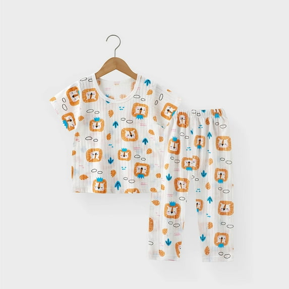 HAYIMI Kids Girls Summer Outfits Toddler Baby Girl Soft Short Sleeve ...