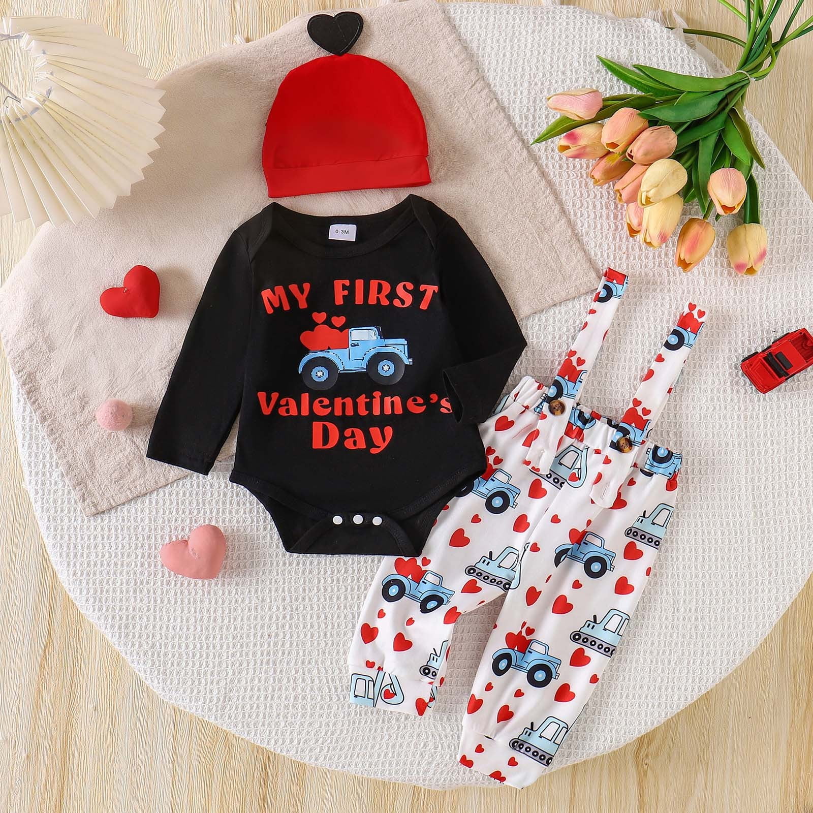 HAYIMI Kids Toddler Girls Long Sleeve Romper Cartoon Overalls Style ...