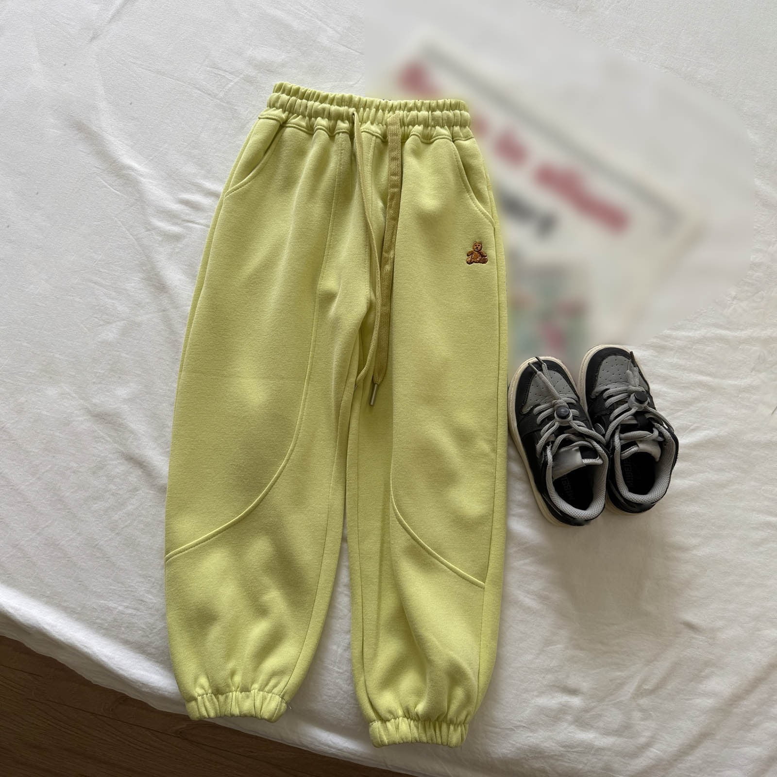 HAYIMI Toddler Pants Girls Casual Jogger Pants Kids Athletic Sweatpants ...