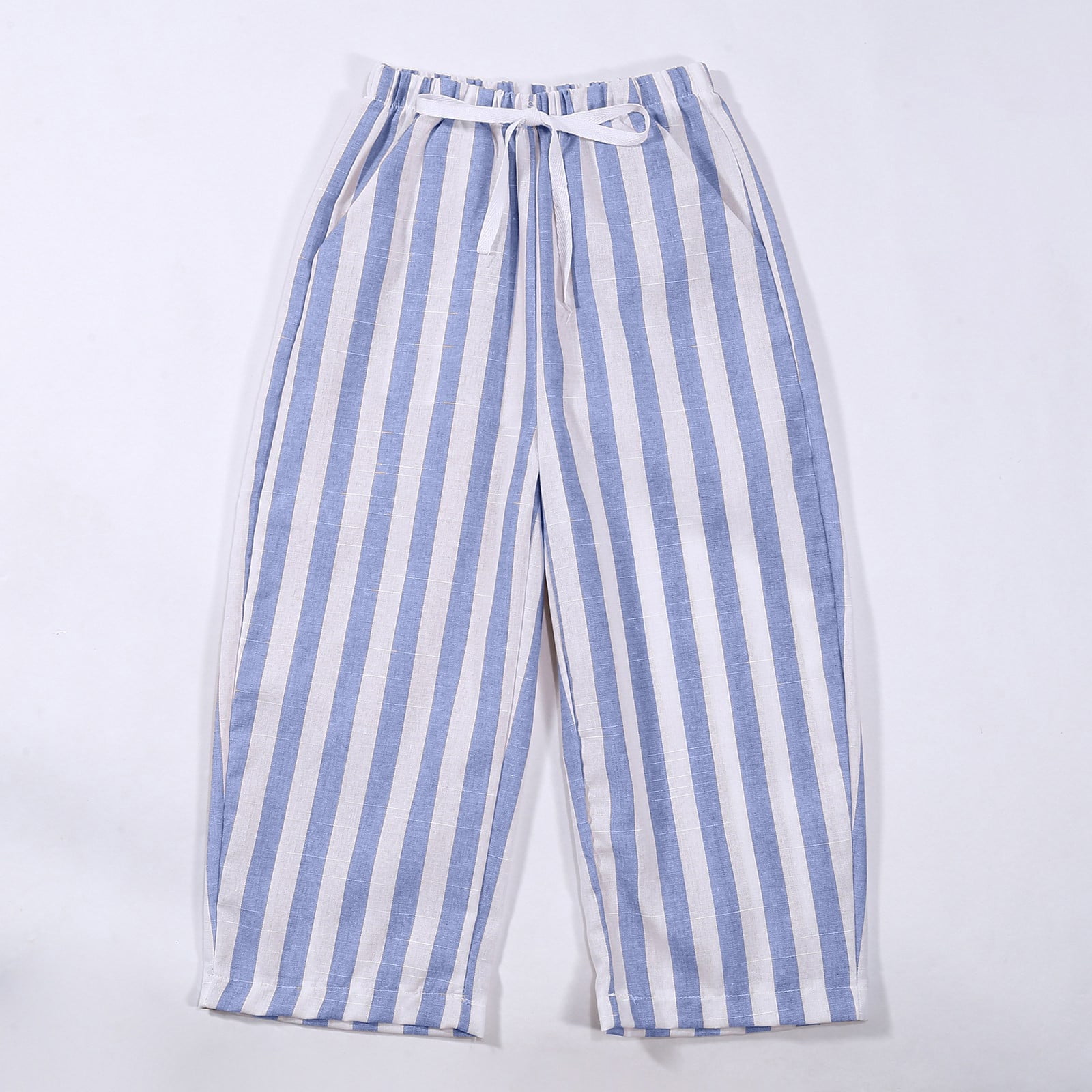 HAYIMI Toddler Pants Kids Baby Girl Minimalist Striped Pants Daily ...