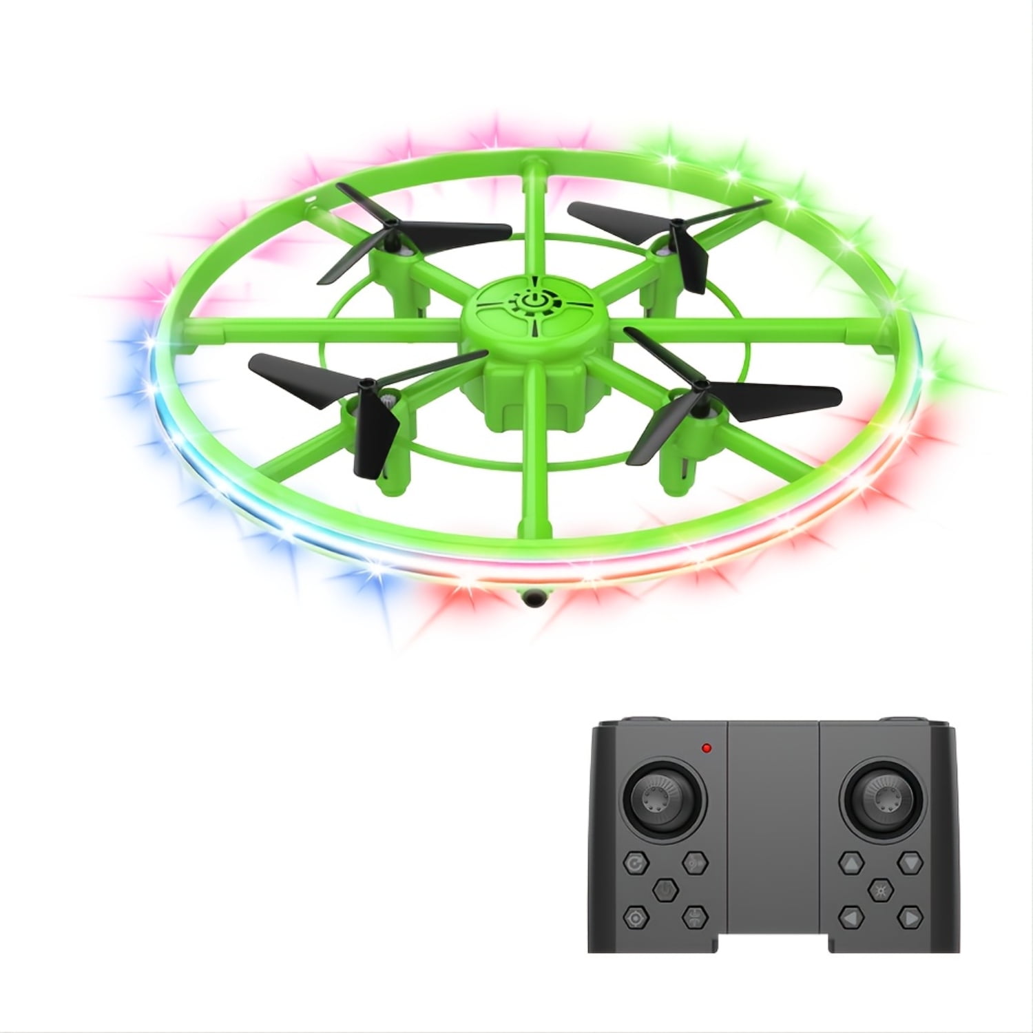 HAZHOUYUJIUKJ Intelligent Unmanned Aerial Vehicle with Glittering UFO ...
