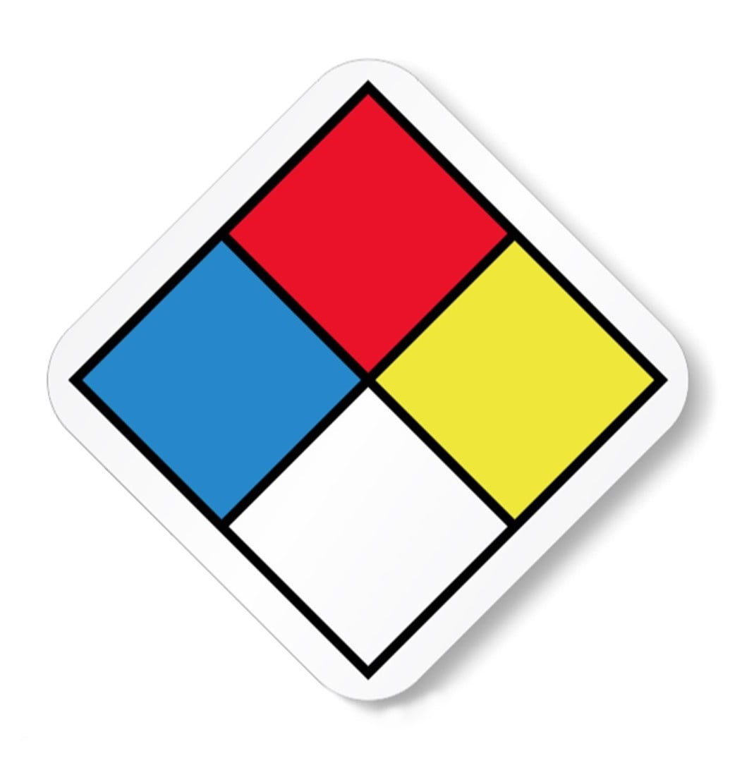 Hazmat Label Sticker