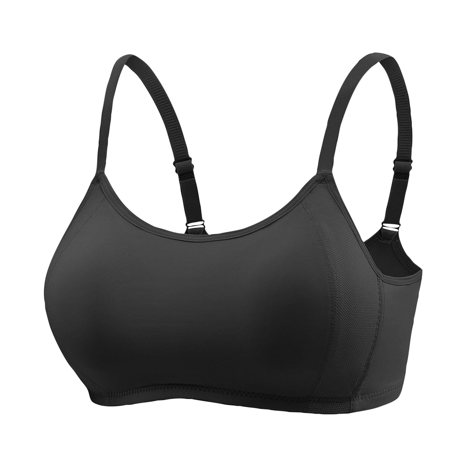 HAiming Women Sport Bras No Underwire Adjustable Spaghetti Thin Strap ...