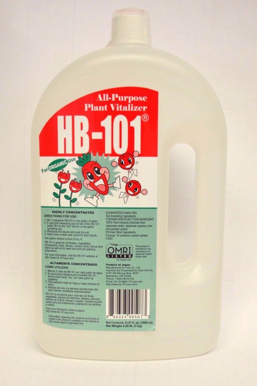 HB-101 All Purpose Organic Plant Vitalizer 1000 ml (33.8 fl.oz) - Walmart.com