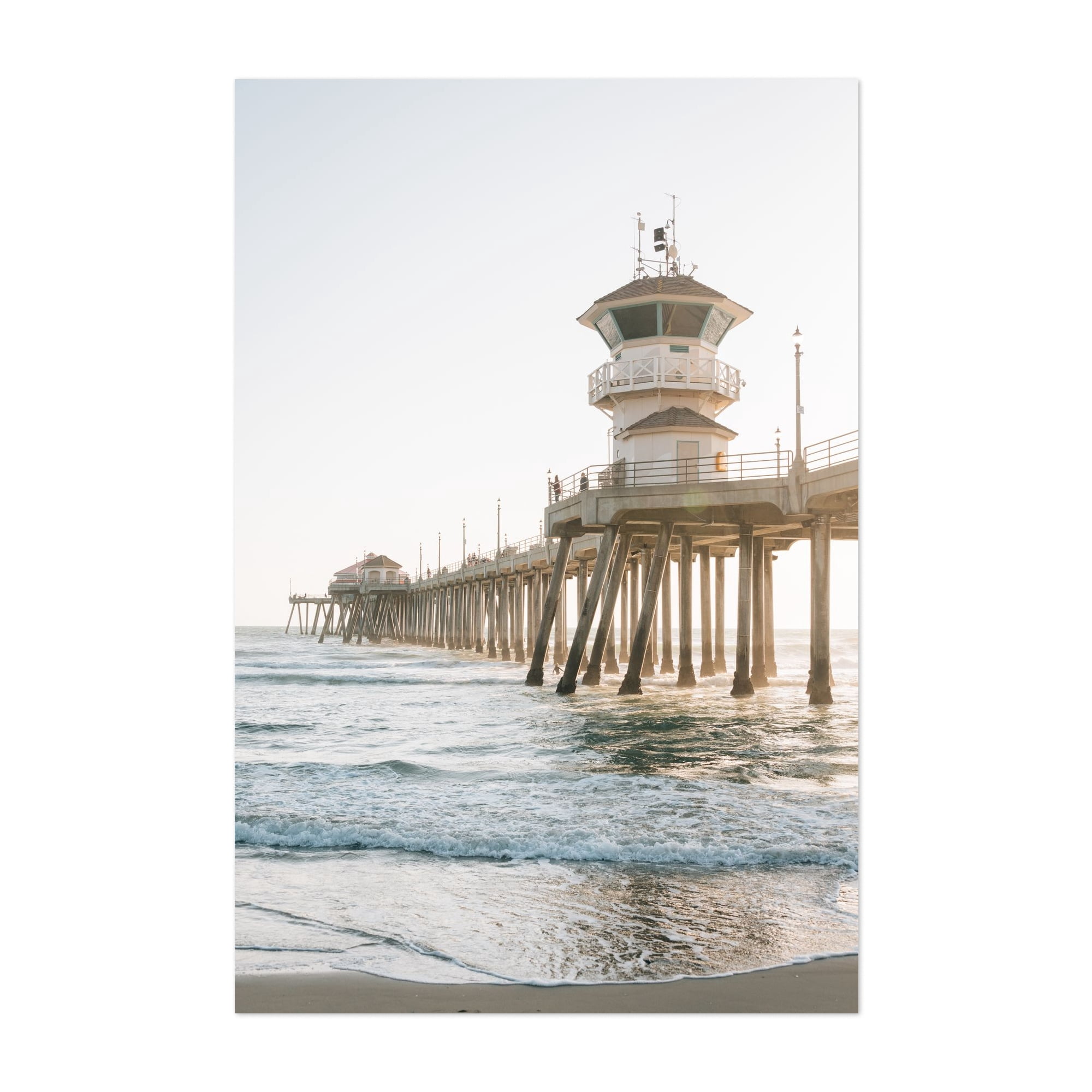 HB Pier 02 - Huntington Beach California Photography Ocean Beach Sunset ...
