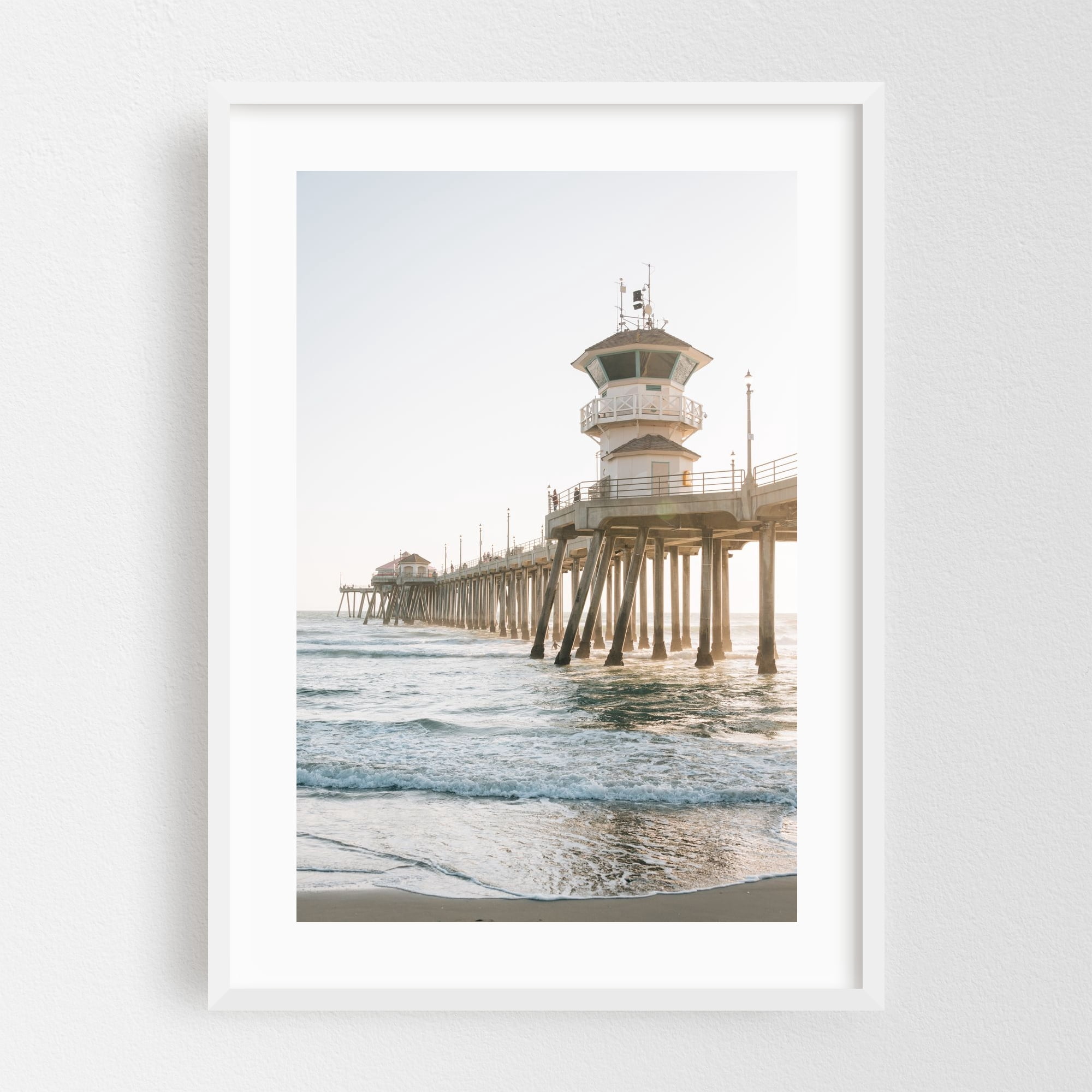 HB Pier 02 - Huntington Beach California Photography Ocean Beach Sunset ...